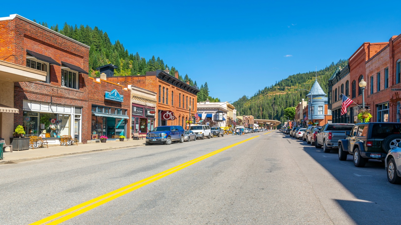 Wallace, Idaho has 800 people, a silver mine you can walk into, and a ...
