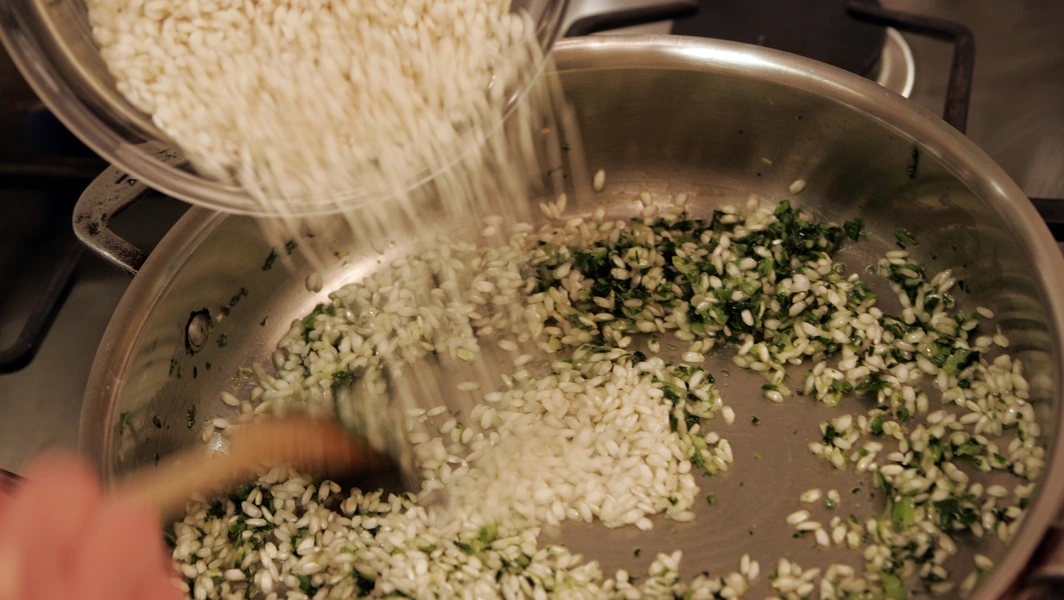 Master the art of creamy risotto at home