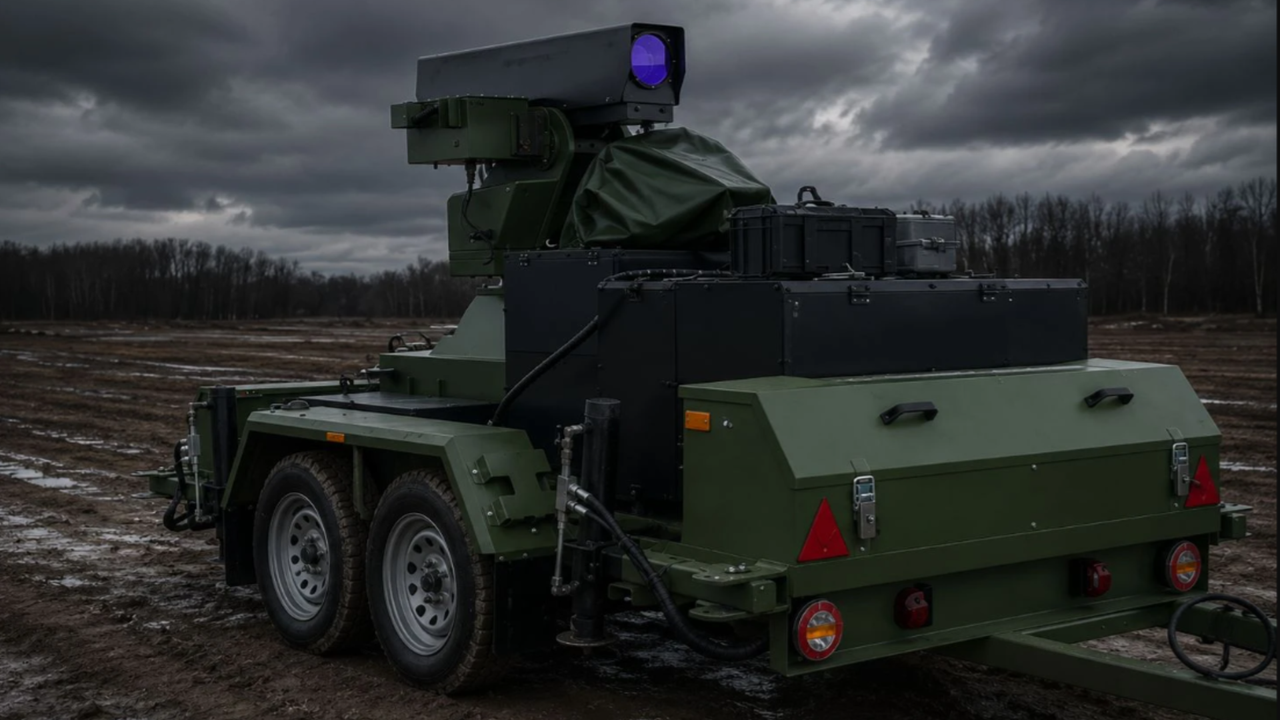 Ukraine develops Trident laser weapon to destroy drones and helicopters