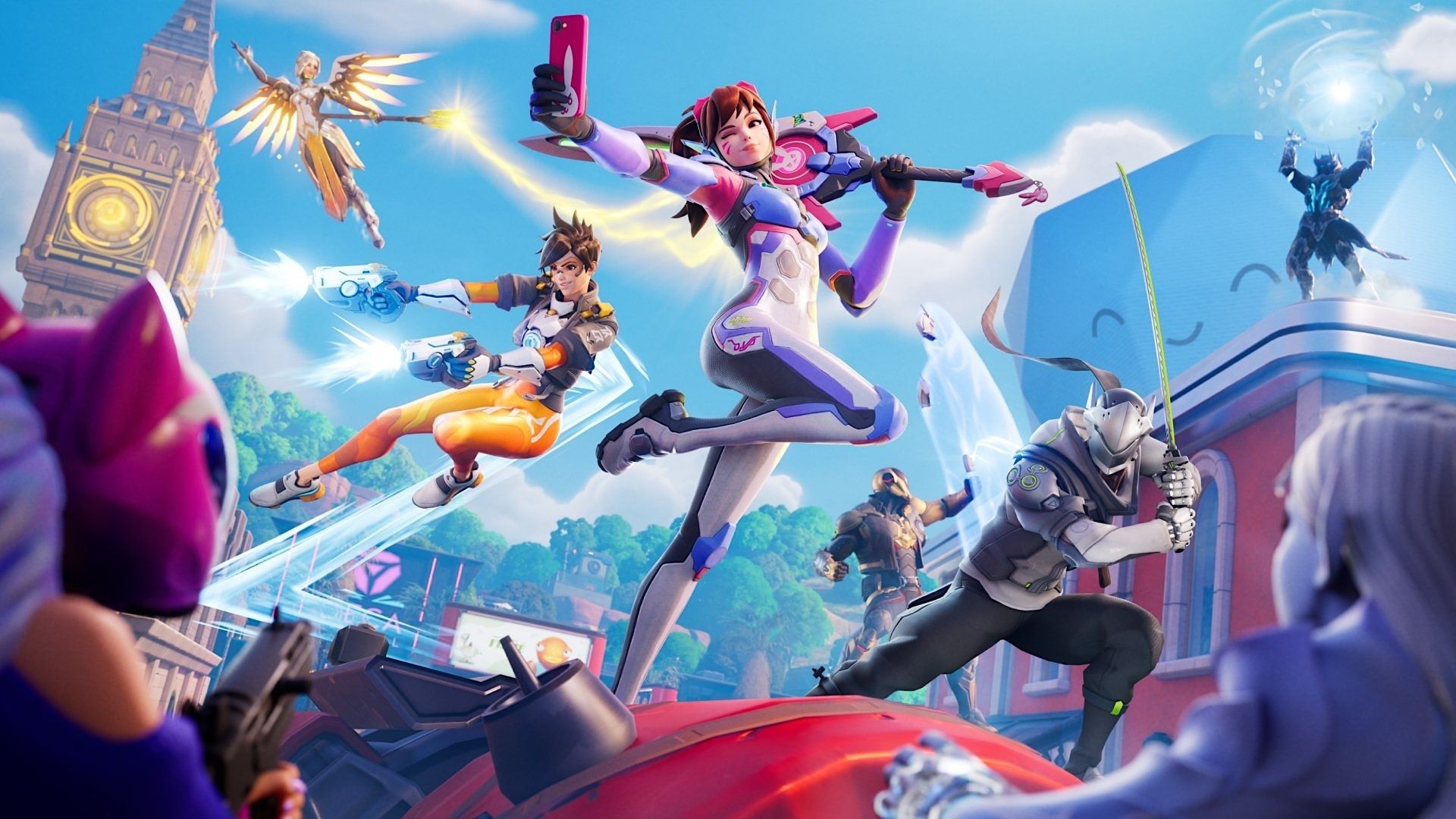 Overwatch heroes come to Fortnite in new map-changing event