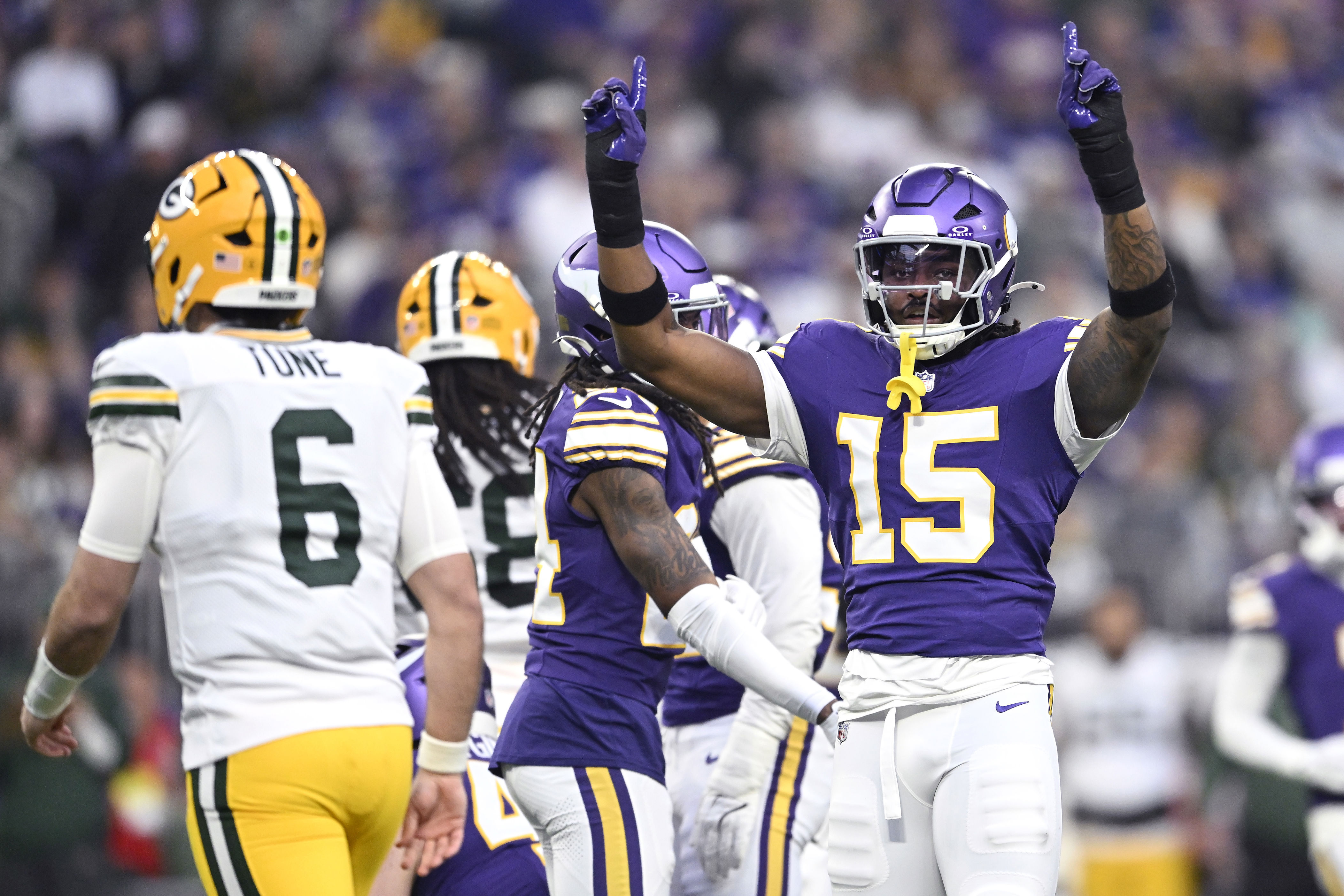 Dallas Turner, de los Vikings, recibe un importante mensaje sobre su ...