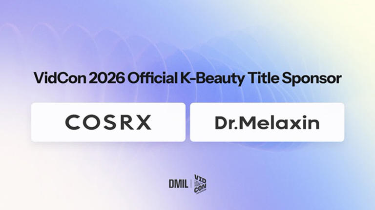 코스알엑스·닥터멜락신, 美 'VIDCON 2026 K뷰티' 타이틀 스폰서 확정