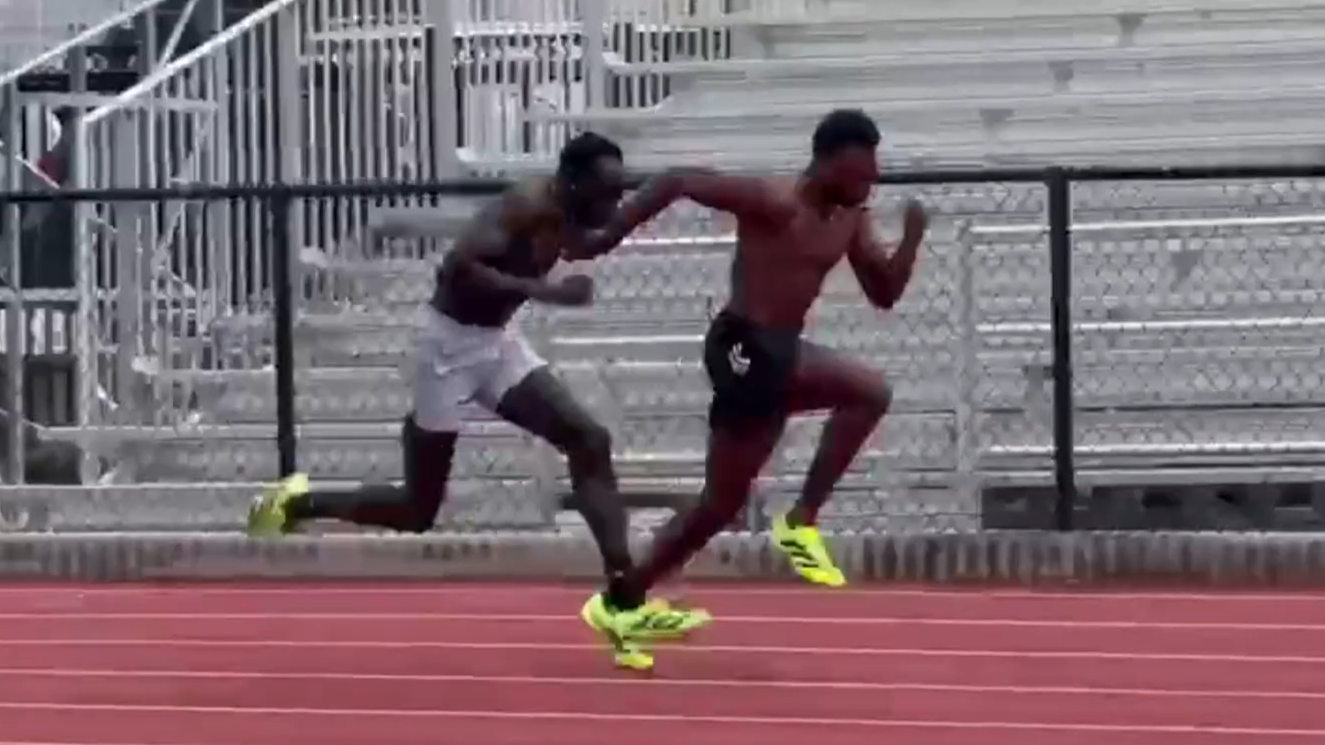'Cheat code': Gout links up with Lyles