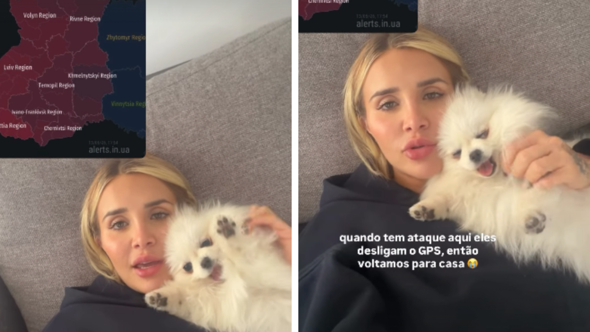 Grávida de Kauã Elias, Bruna Rotta fala sobre tensão de morar na Ucrânia