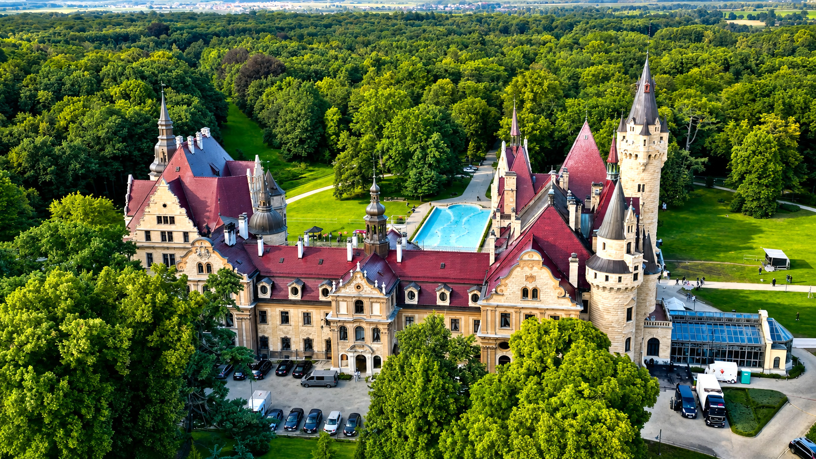 A fairytale castle hidden in the heart of Europe