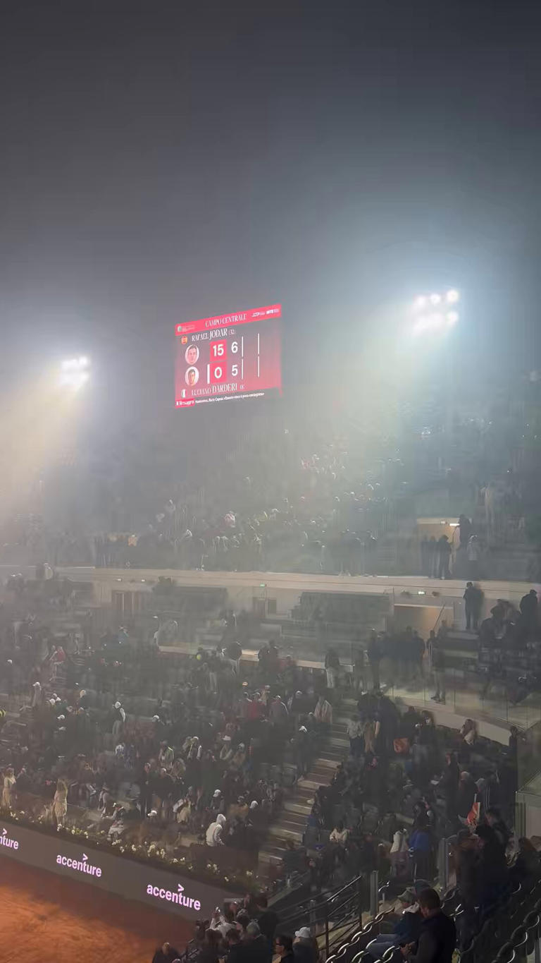 Chaos at the Italian Open as Inter Milan's Coppa Italia celebrations ...