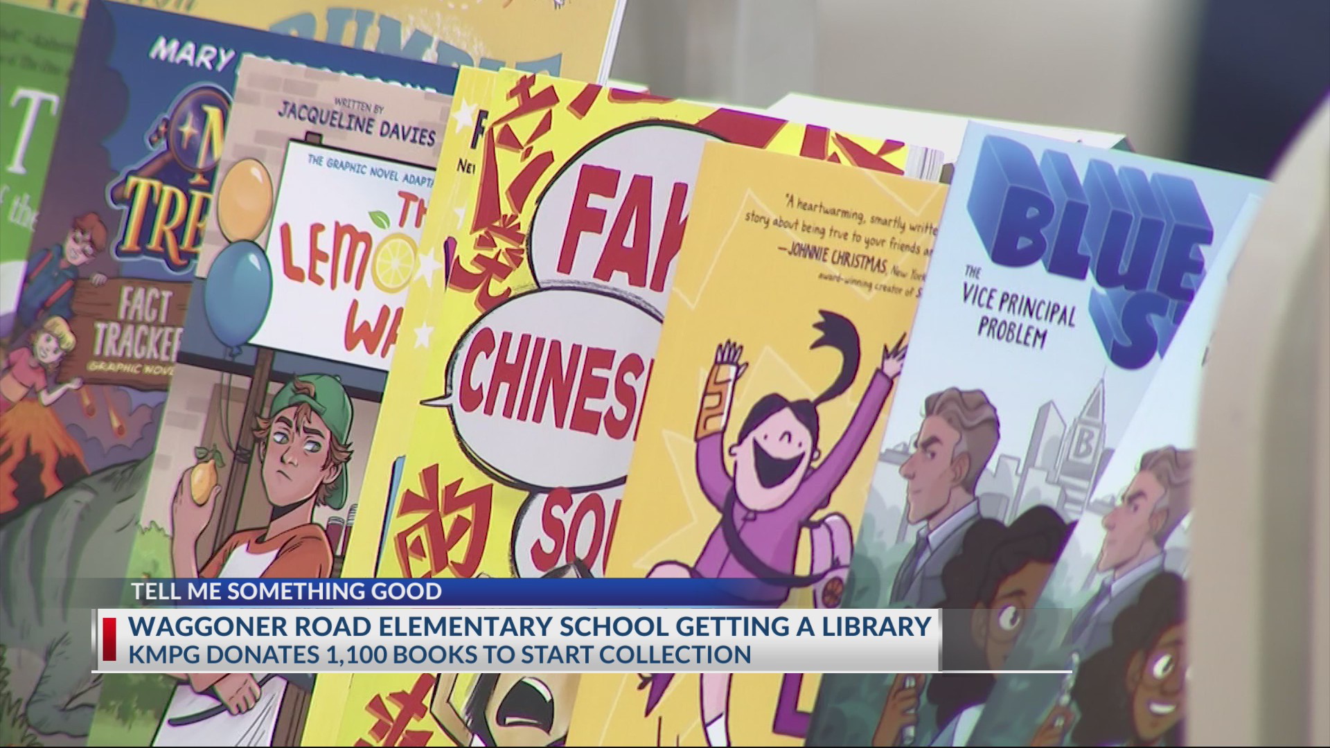Central Ohio elementary school gets library