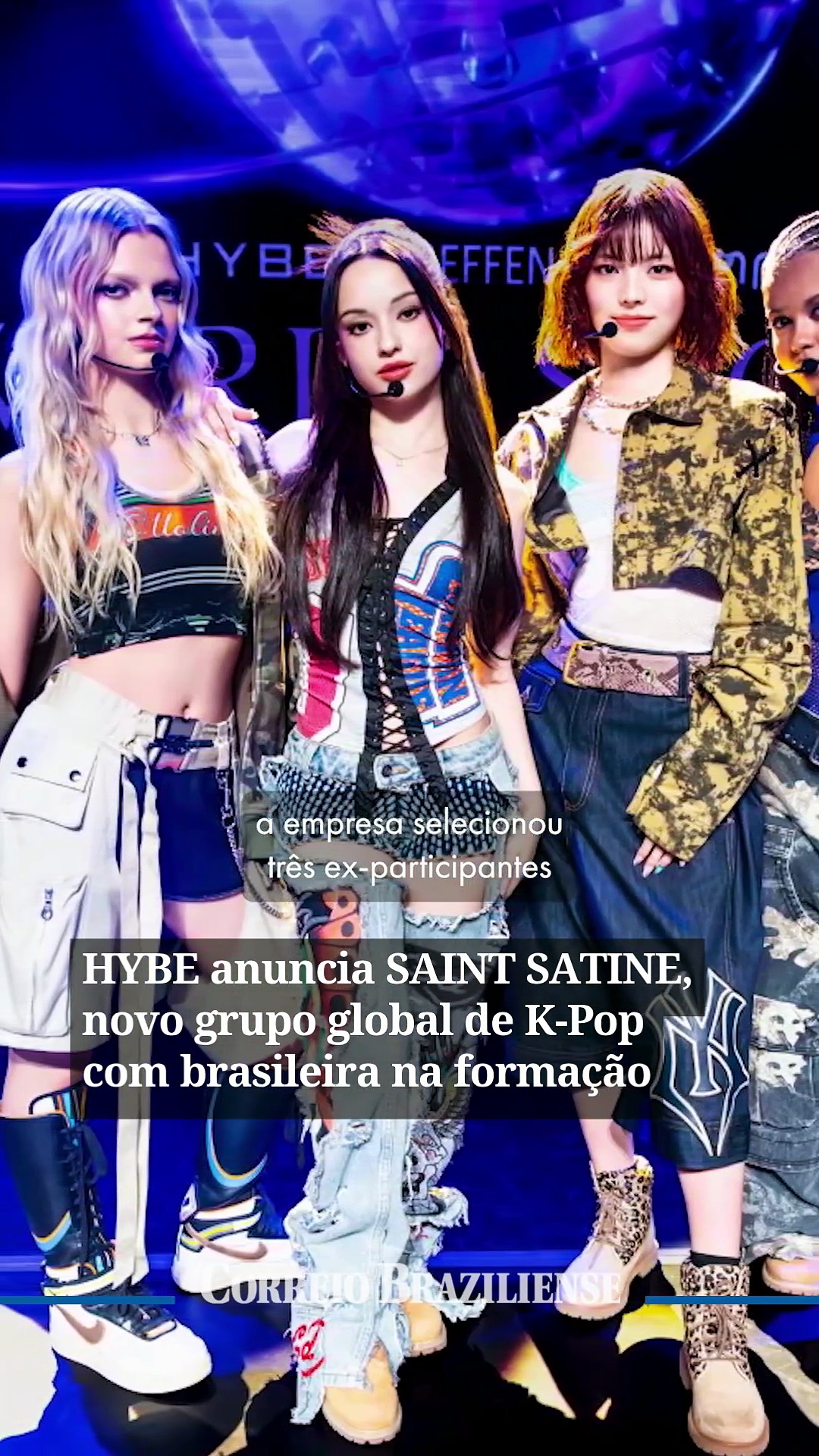 HYBE anuncia Saint Satine, novo grupo global de K-Pop com brasileira na ...