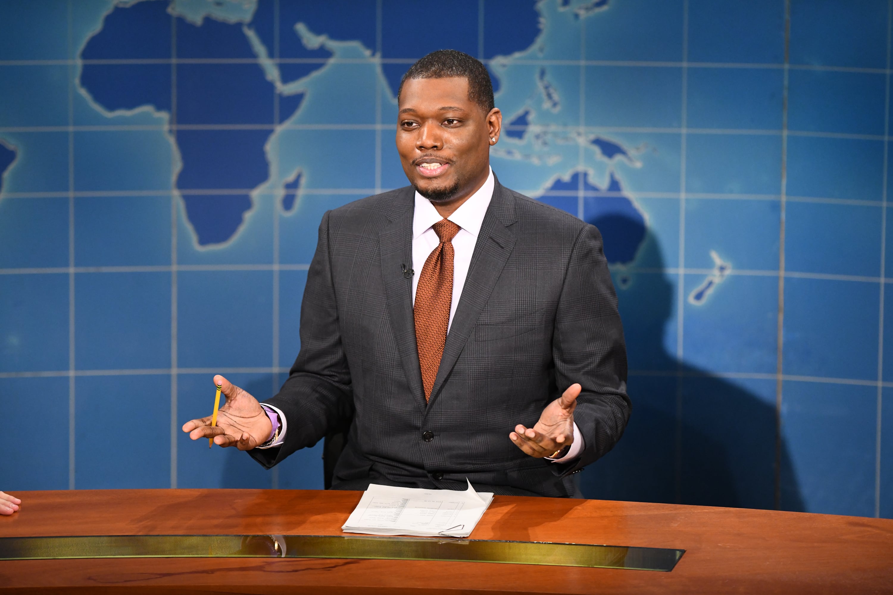 Frequent joke swap loser Colin Jost relishes finally rattling Michael Che