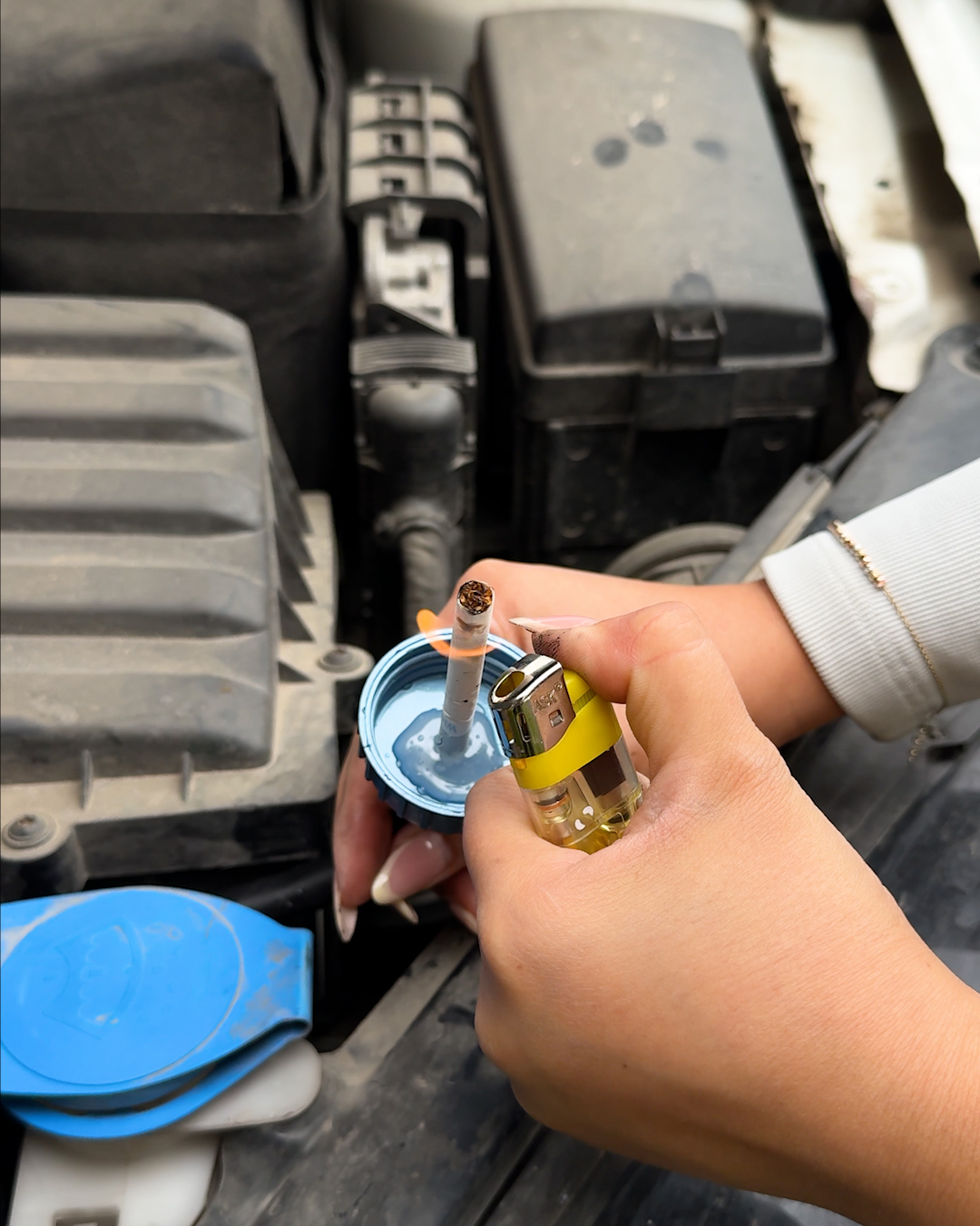 Røyktest triks for rask motor diagnostisering🚗💨