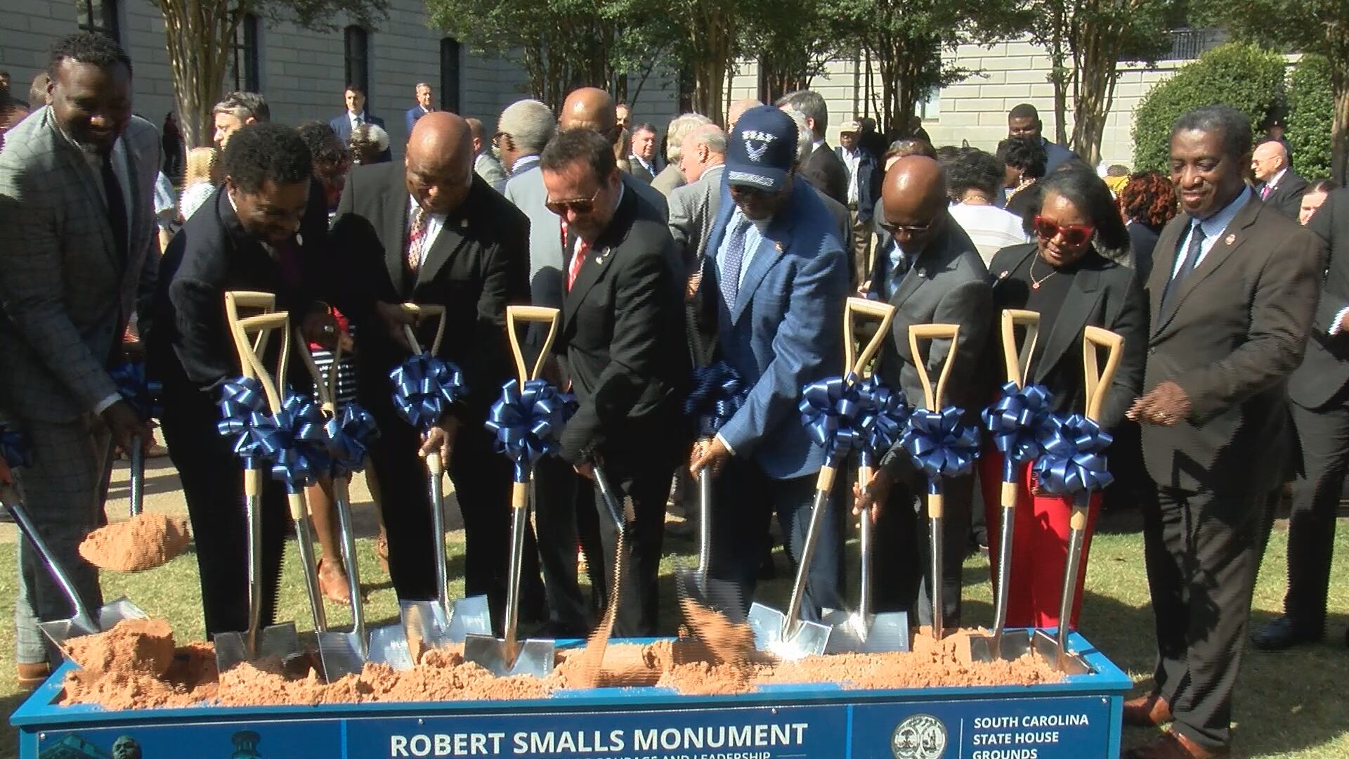 Robert Smalls monument groundbreaking at South Carolina State House