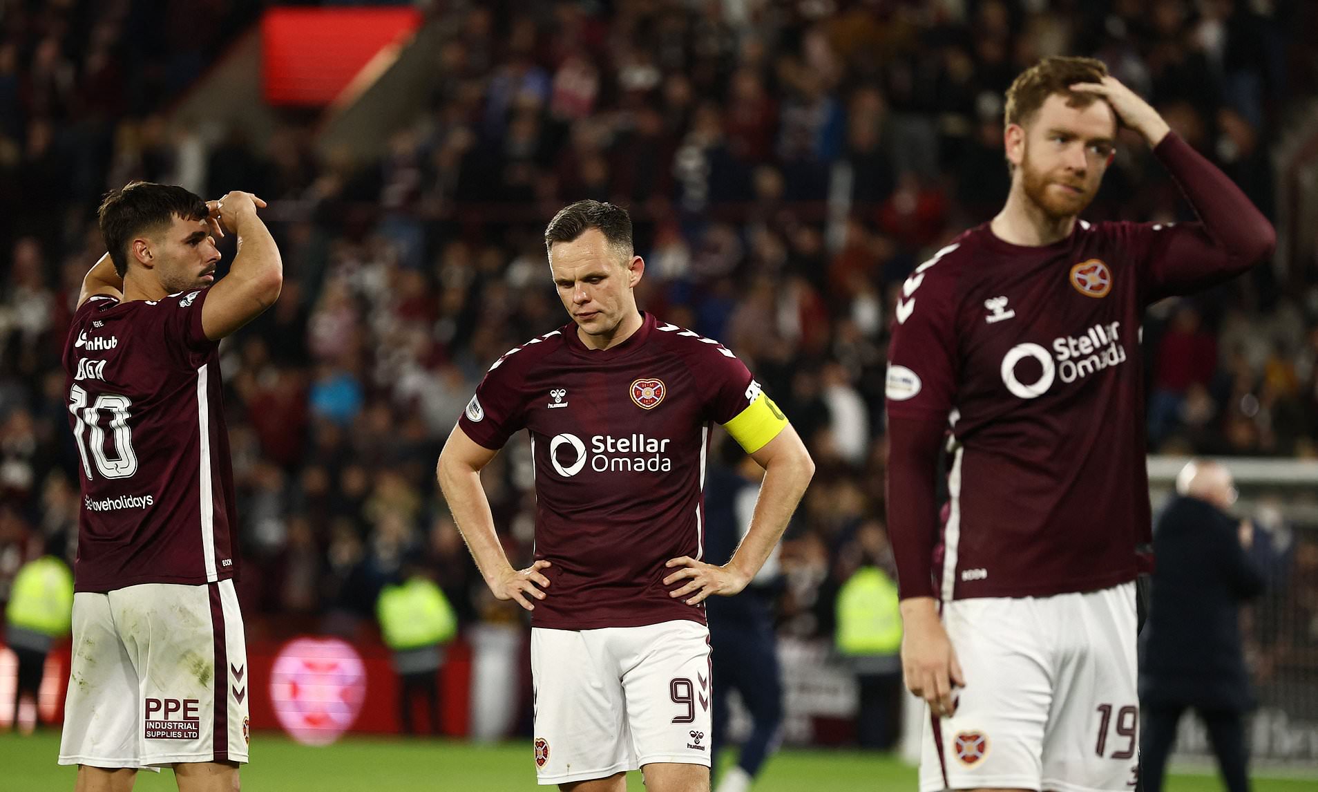 Disgusting! Hearts boss Derek McInnes left fuming at late Celtic ...