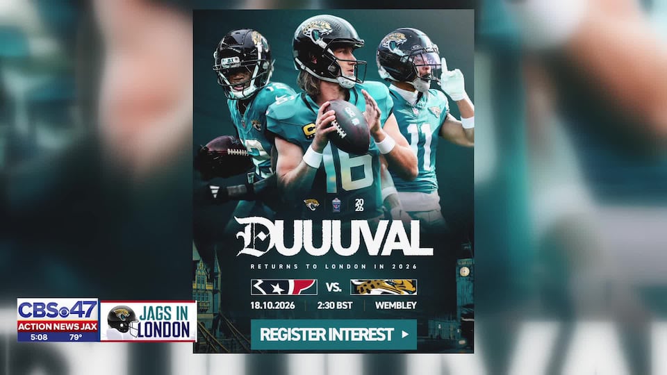 Jacksonville Jaguars to play Eagles, Texans in London in 2026: Here’s ...