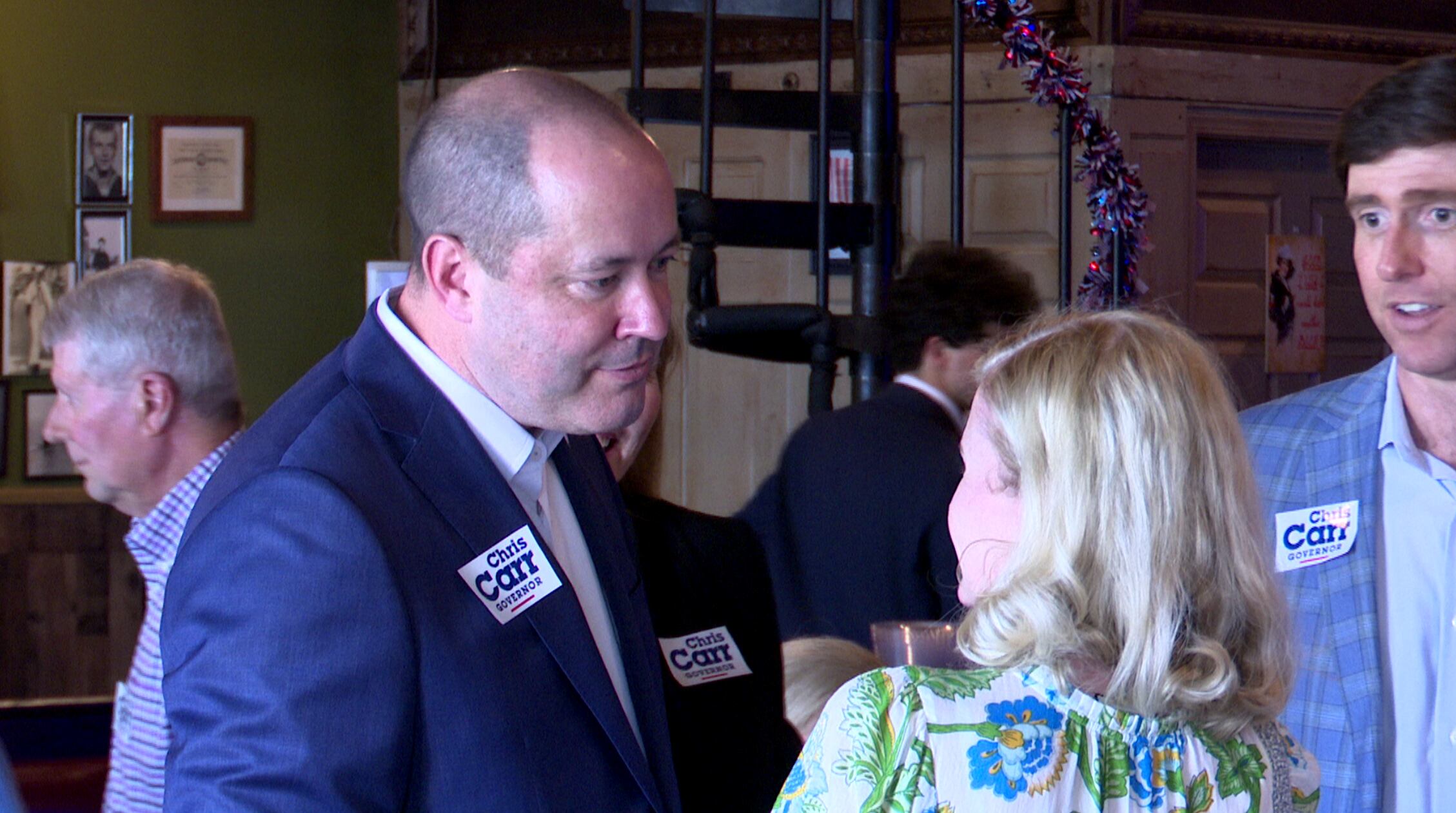 Carr brings governor’s race to Columbus, touts jobs and safety agenda