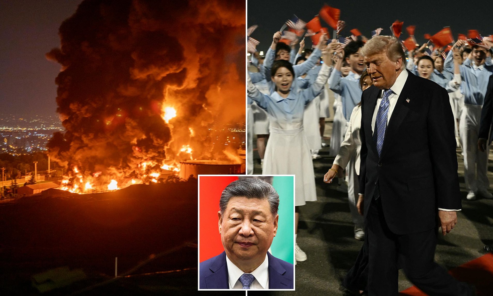 Leaked intel report sparks Pentagon panic as Trump lands in China