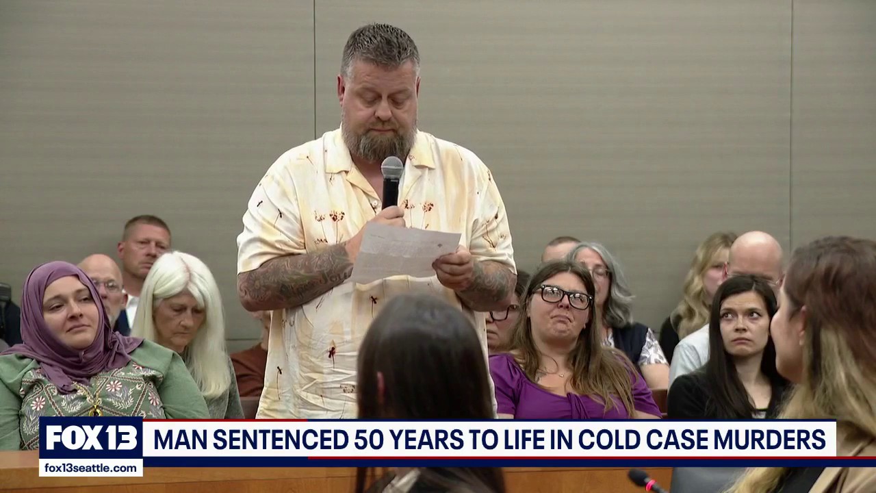 Everett cold case killer sentenced to life