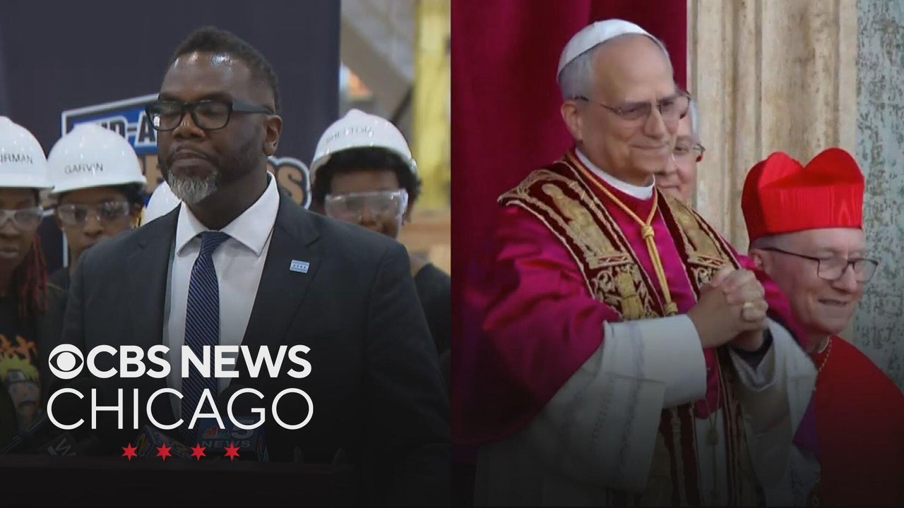 Chicago Mayor Brandon Johnson to meet with Pope Leo XIV in Rome