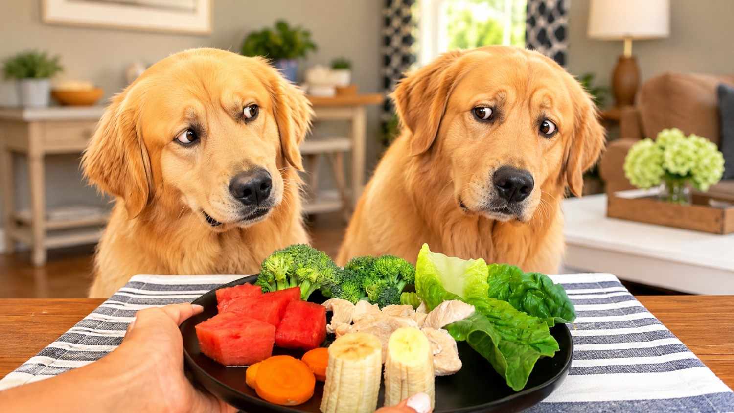 Tucker thought snacks would look way better