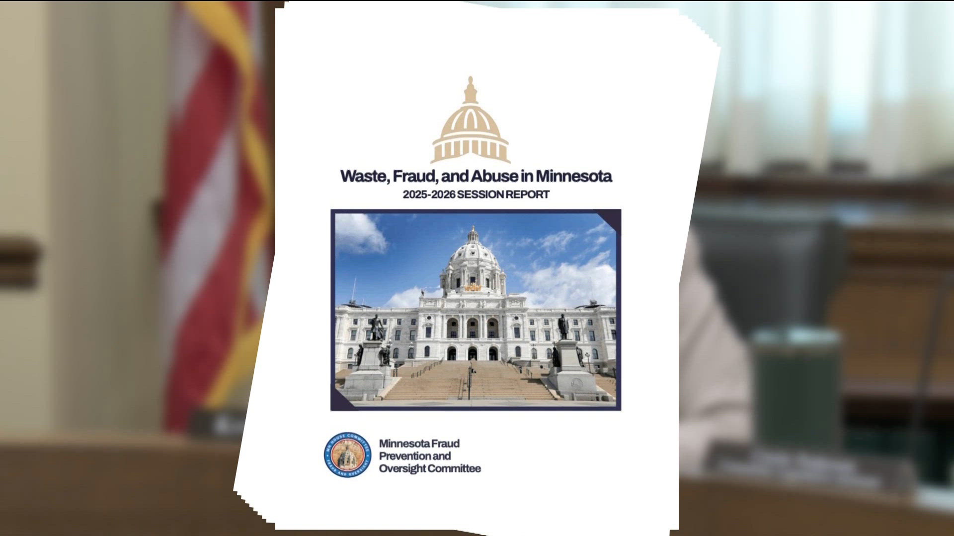 Republican-led MN House fraud prevention committee concludes work with ...