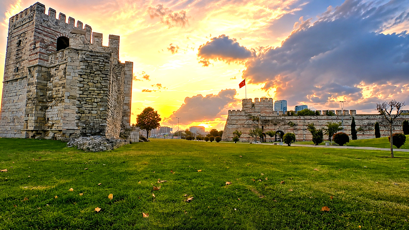 Istanbul’s ancient fortress with dungeons hidden behind its walls
