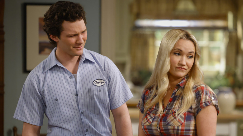 Things only adults notice in Georgie & Mandy's first marriage