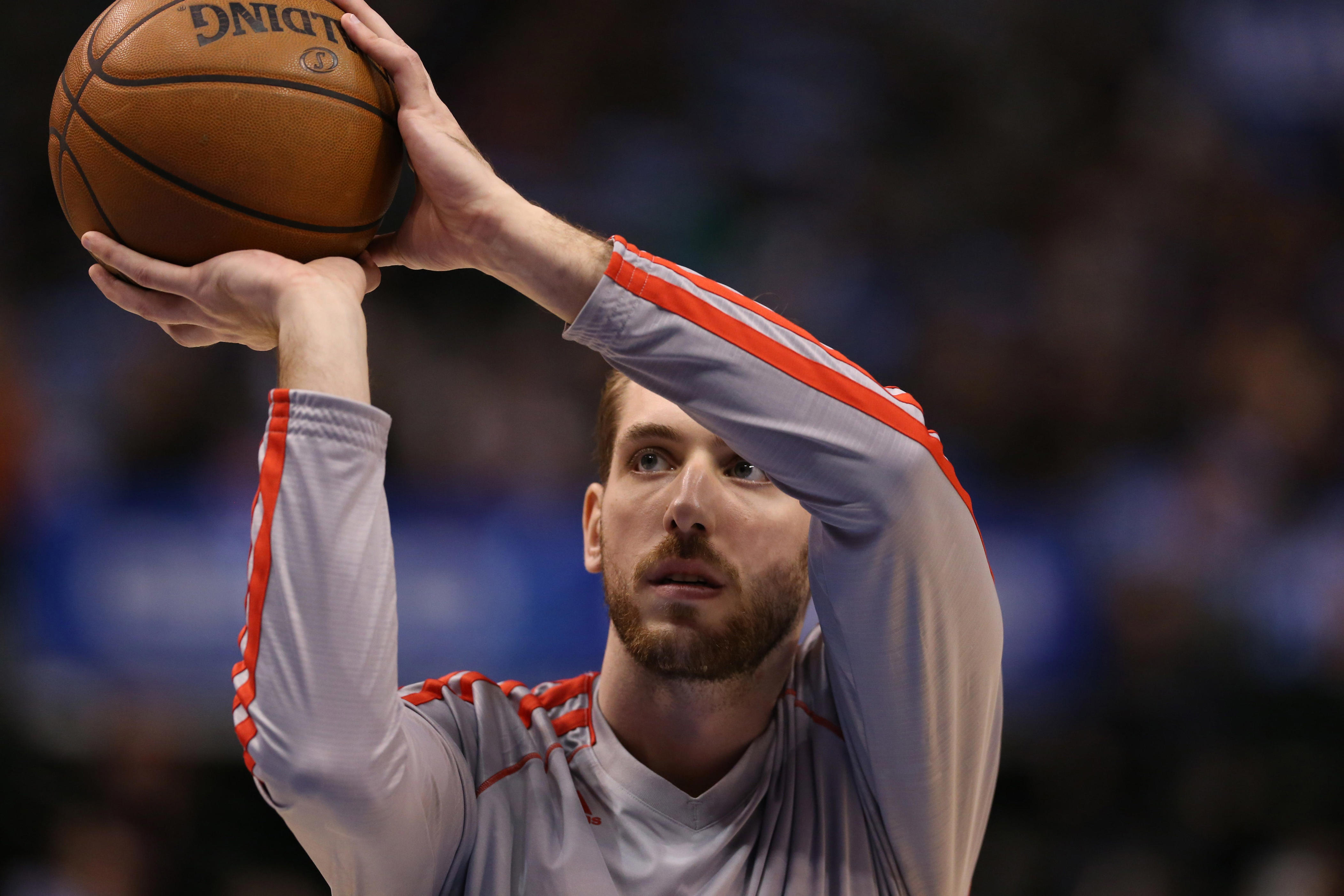 Houston Rockets jersey history No. 14 - Tim Ohlbrecht (2013)