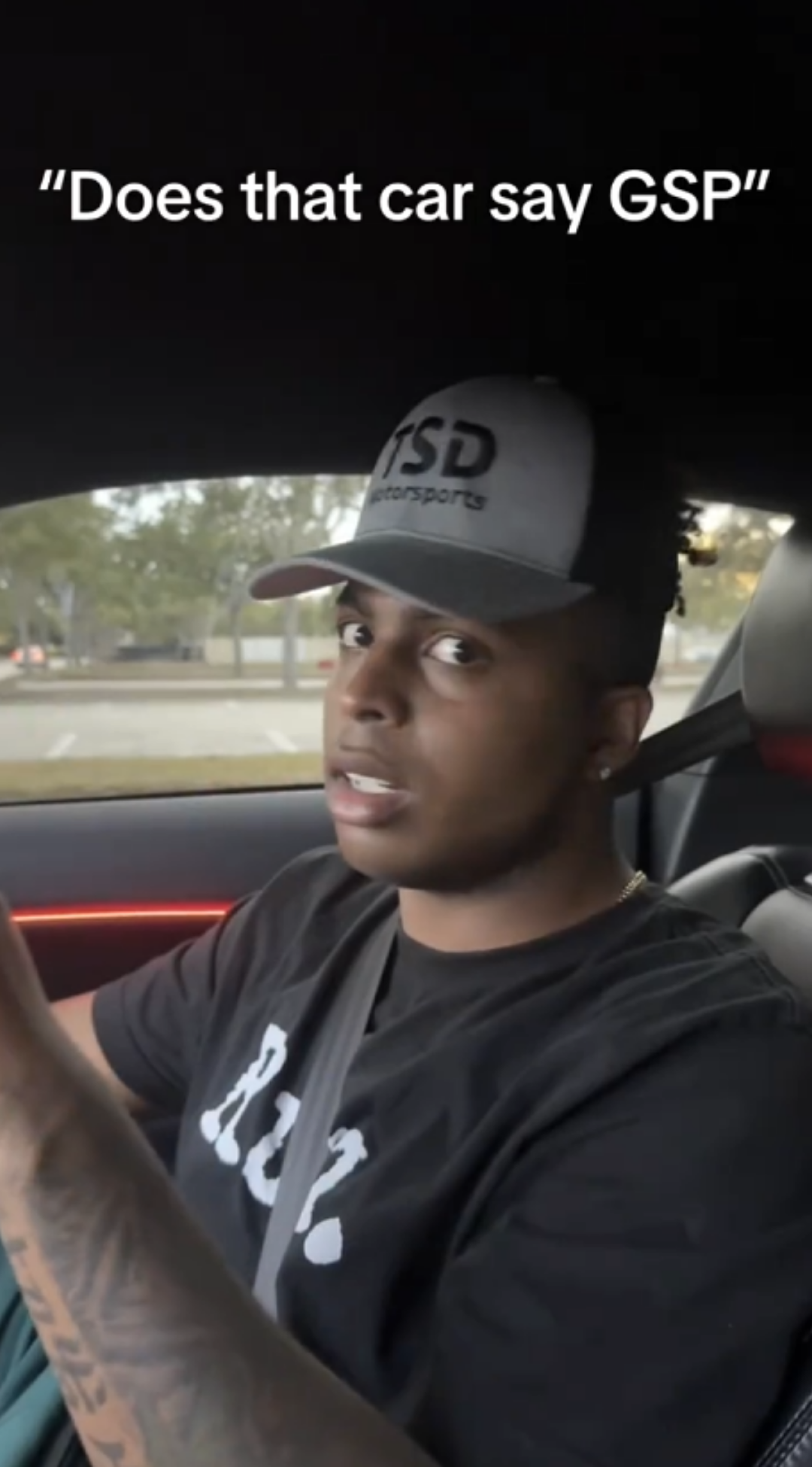 That instant regret after speeding past a police car