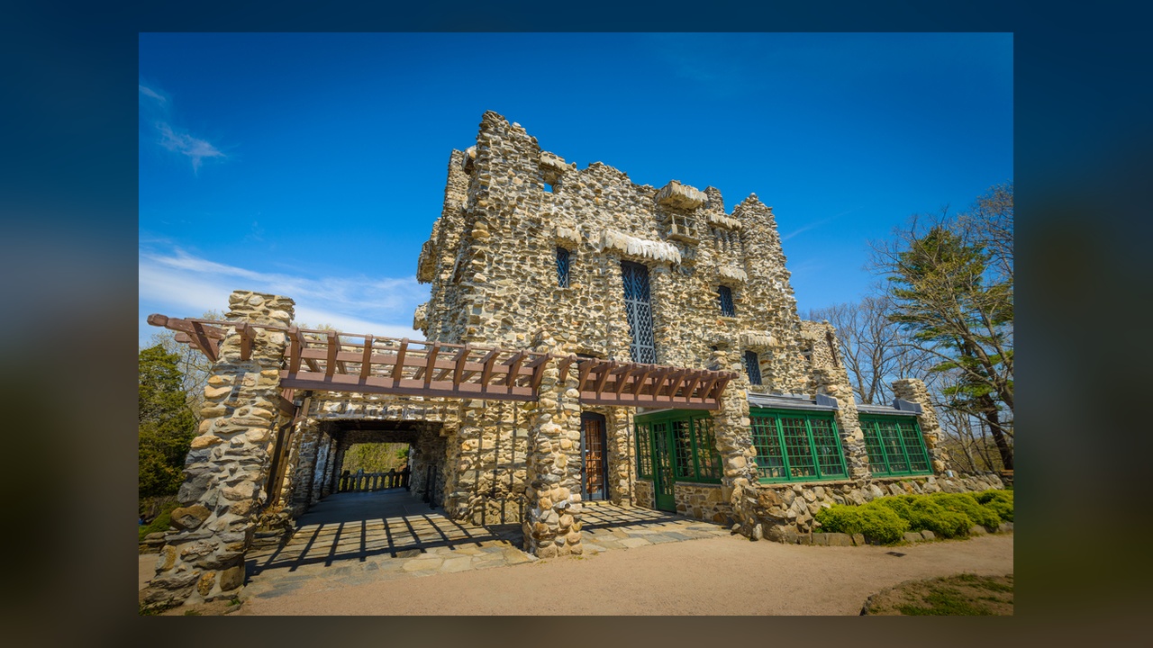 America’s most famous Sherlock Holmes built a real castle above the ...