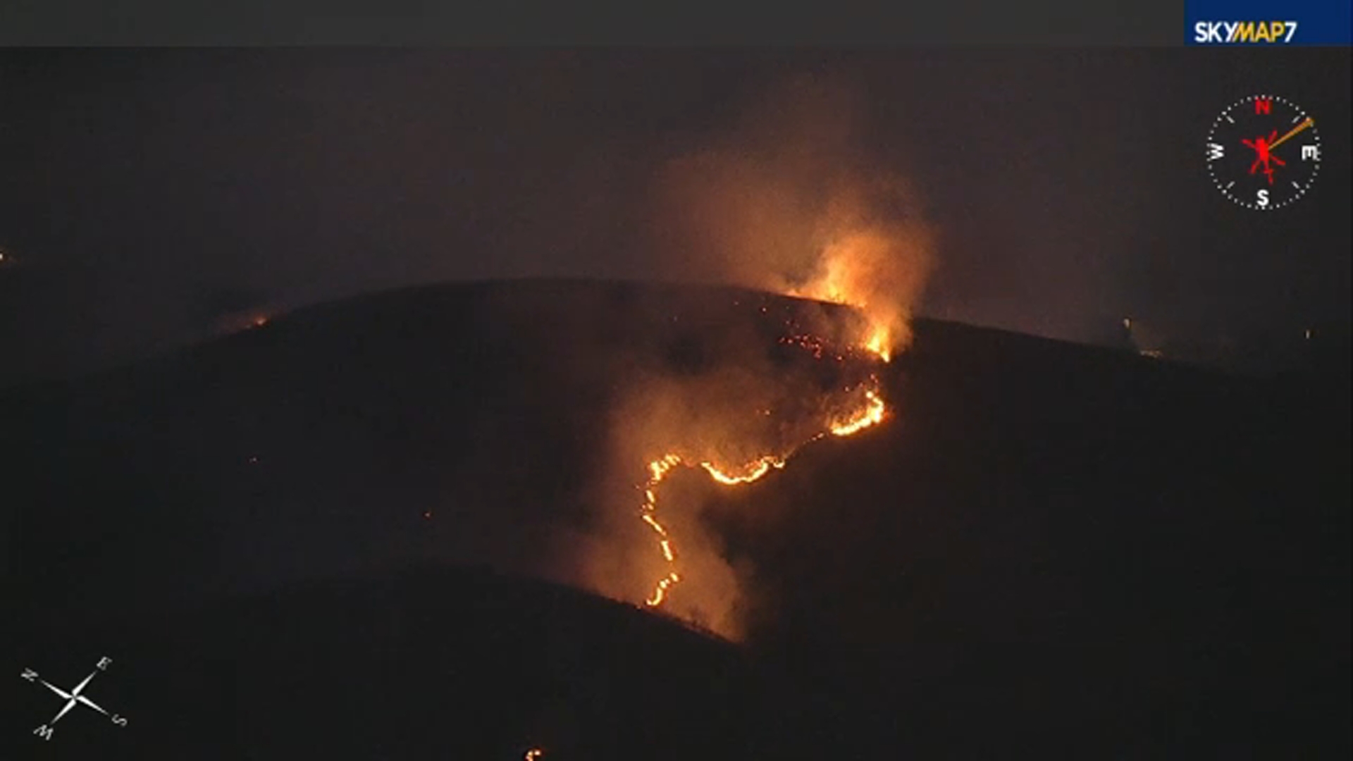 Evacuation orders, warnings lifted for 30-acre brush fire in Chino Hills
