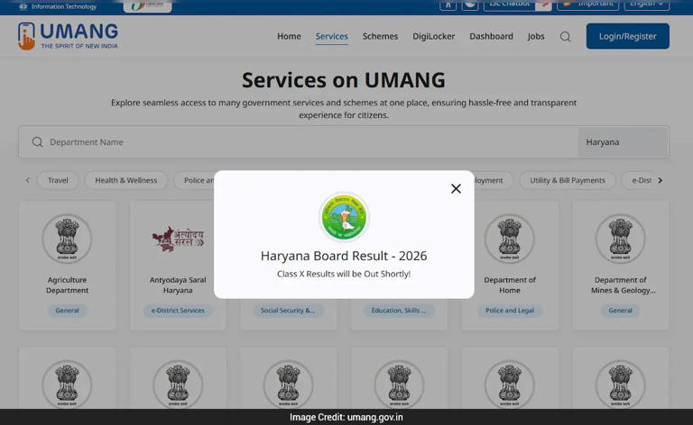 Haryana HBSE 10th result 2026 out today: Check timing, download link here