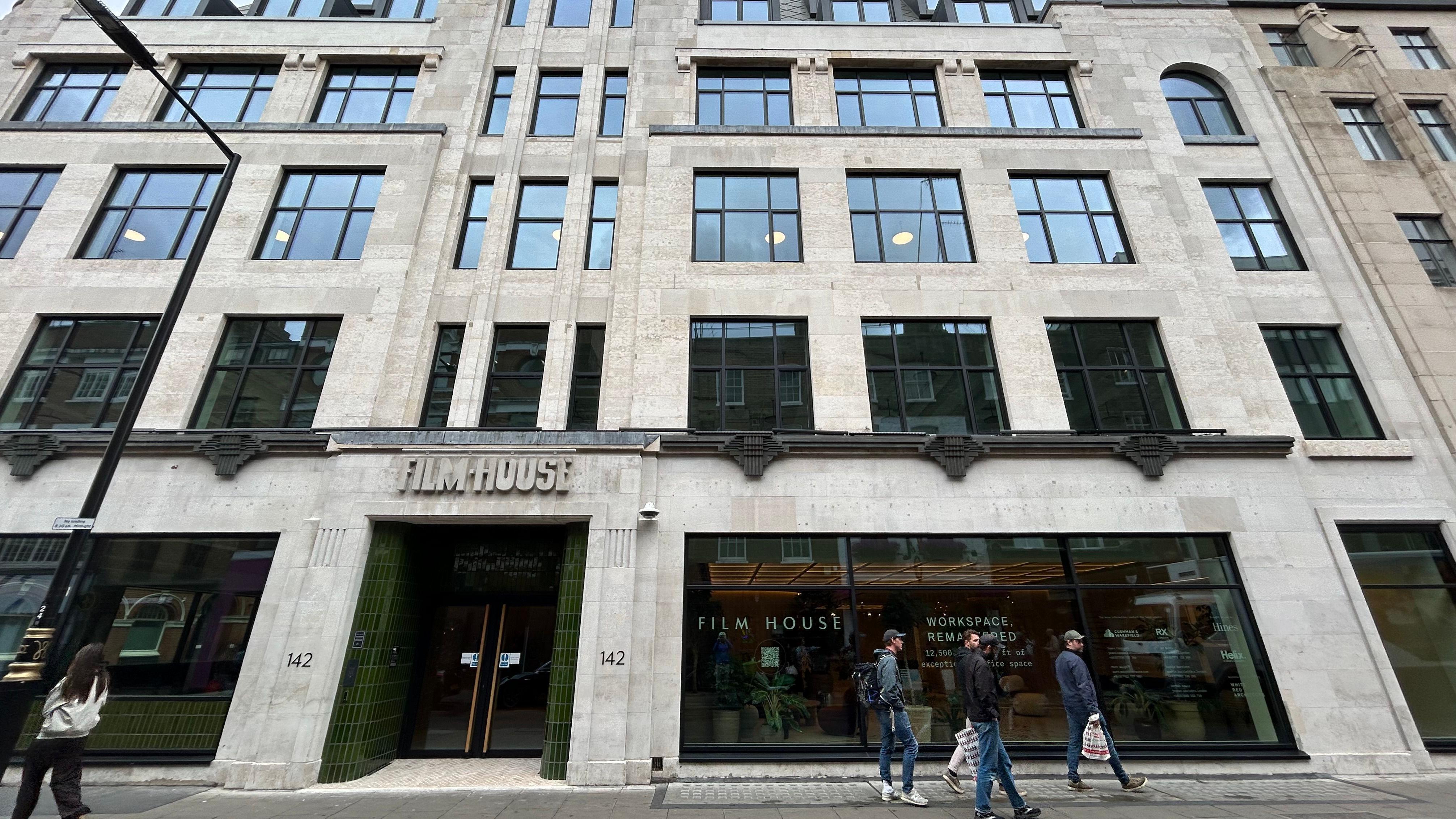 London AI office space leases rise tenfold in year