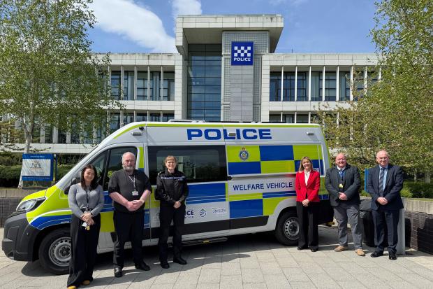 Police commissioner funds welfare van giving Durham officers place to ...