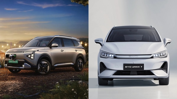 Kia Carens Clavis EV vs BYD eMax 7 specification comparison: price ...