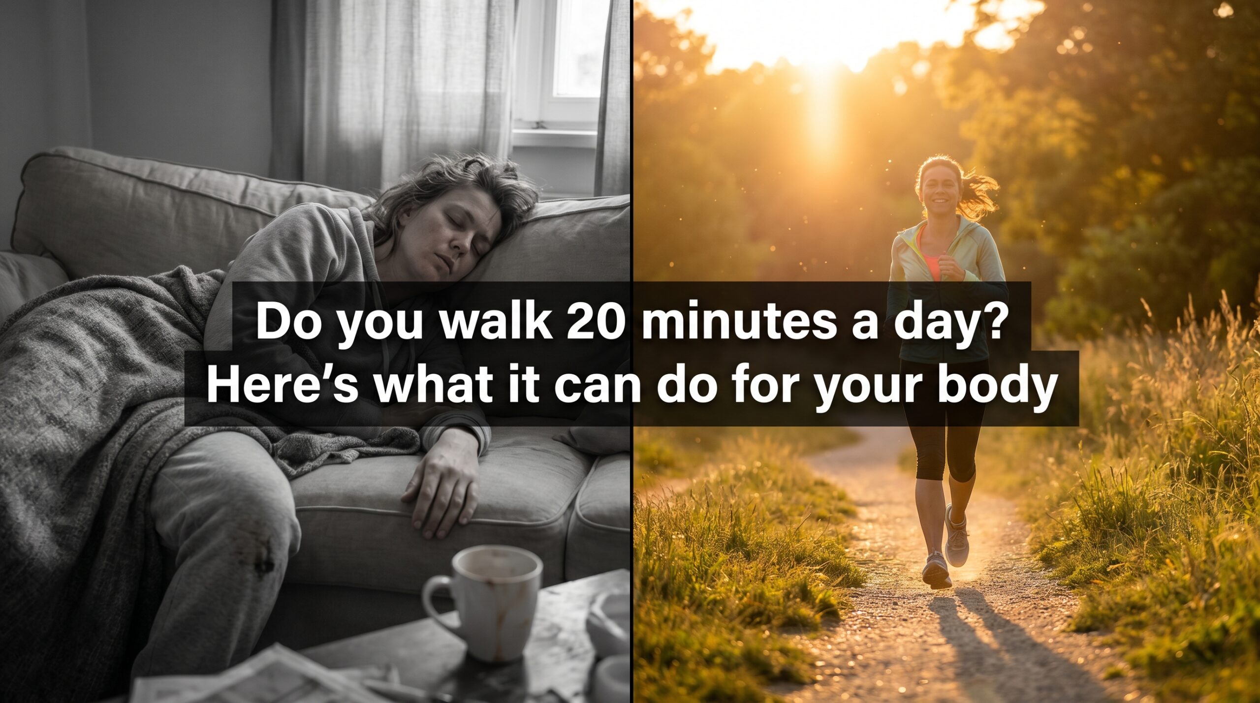 Do you walk 20 minutes a day? Here’s what it can do for your body