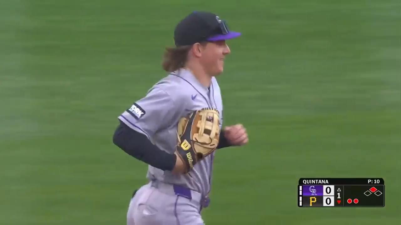 Moment: Rockies' McCarthy first outfielder since 2015 to record ...