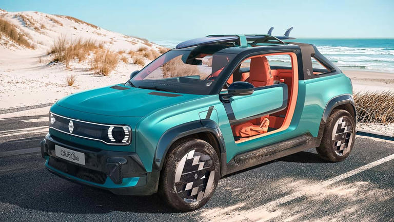 This radical beach cruiser is a refreshing cure for boring EV designs