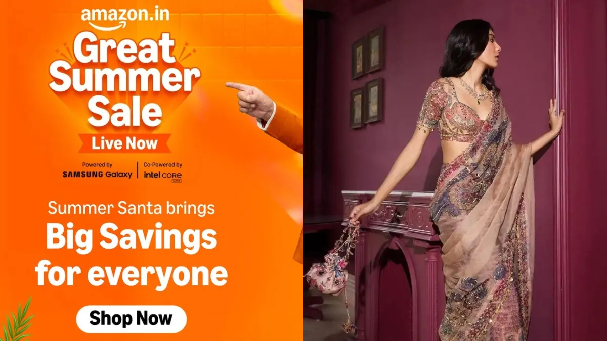 Amazon Great Summer Sale 2026: Discover exquisite sarees at ...
