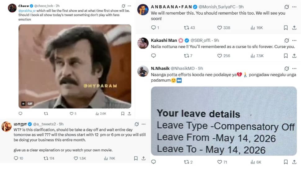 Karuppu release status: 9 am shows of Suriya-Trisha starrer cancelled ...