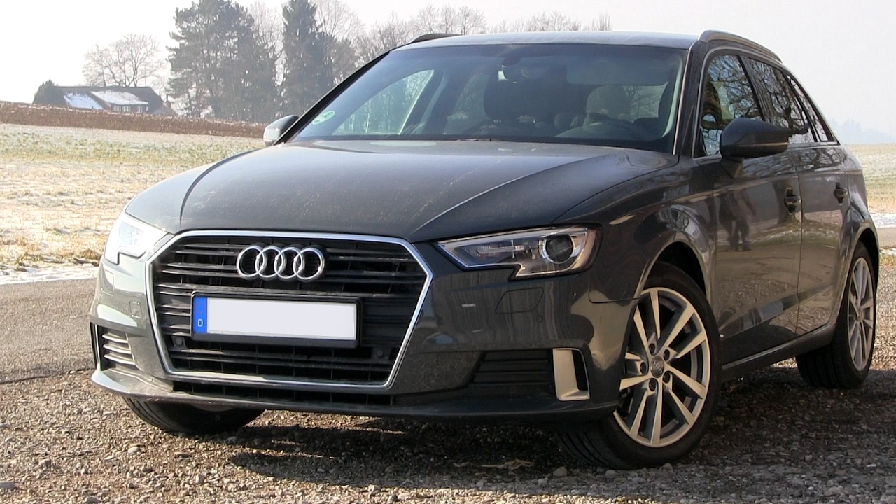 2017 Audi A3 2.0 TDI facelift (150 HP) test drive
