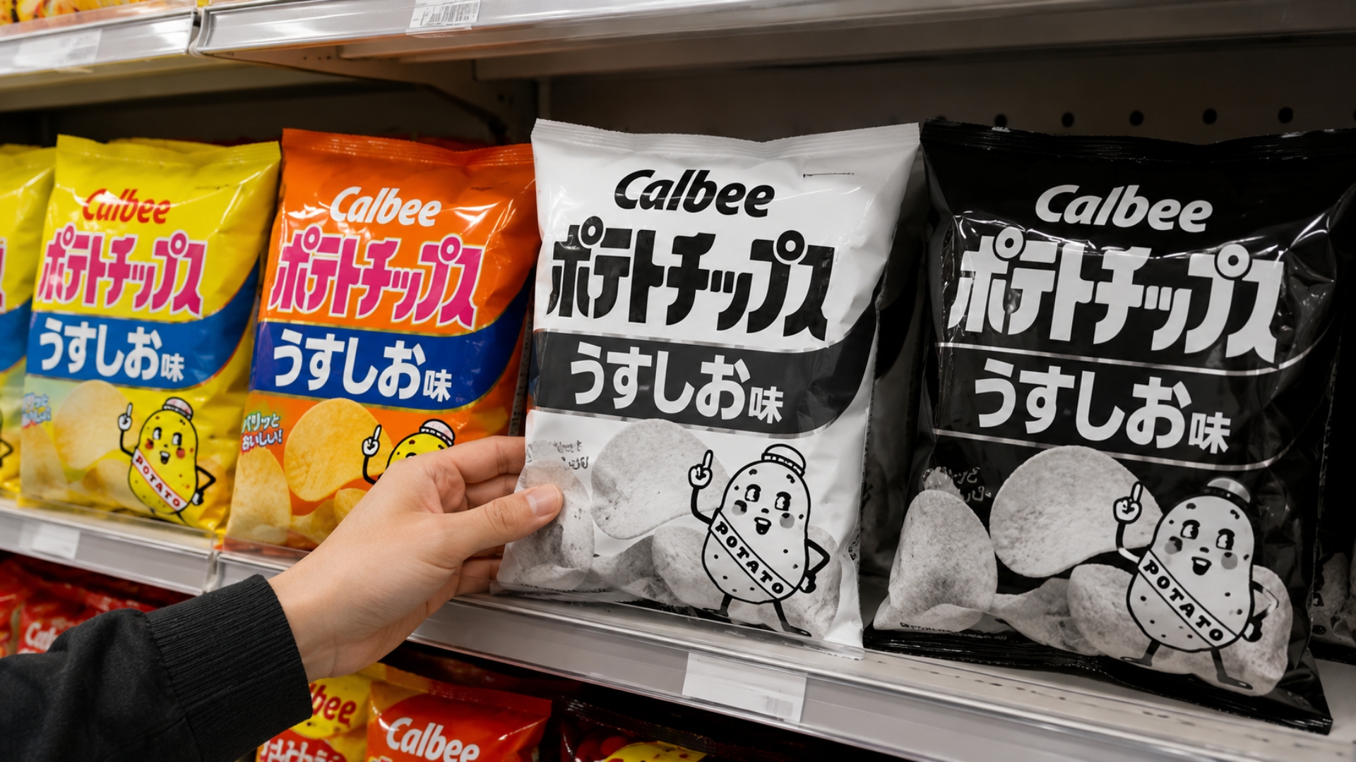 Iran war drains the color from Calbee’s snack packaging