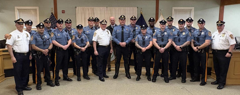 Newtown police corporal advances to the rank of sergeant