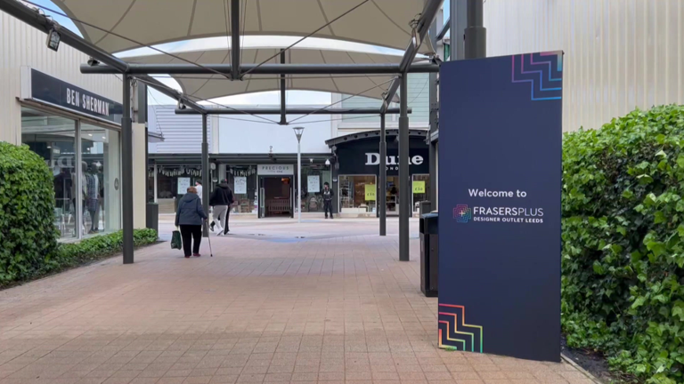 The Leeds designer outlet - that's 15 miles from Leeds