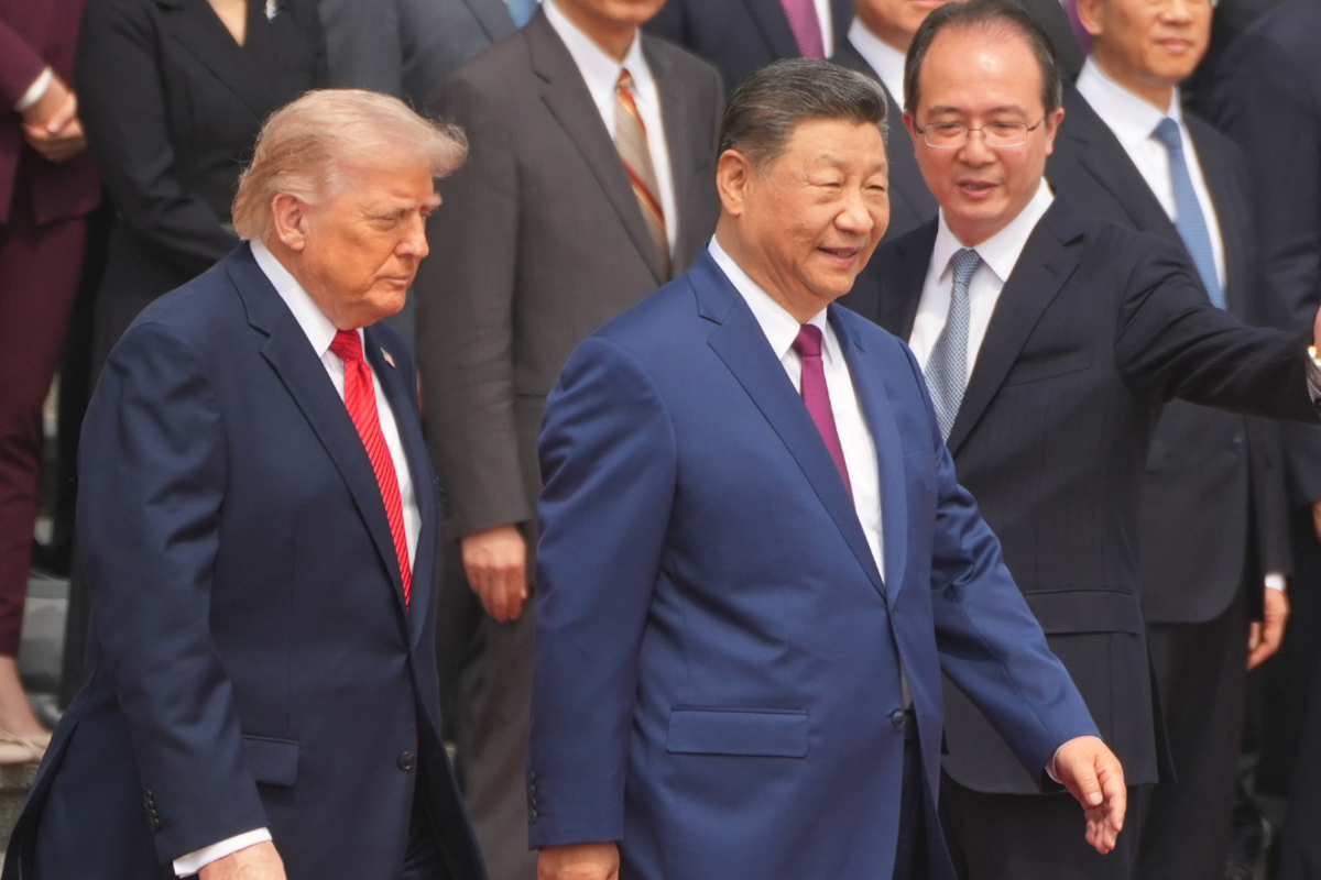 Watch: No 'big fat hug' as Xi and Trump stick to protocol