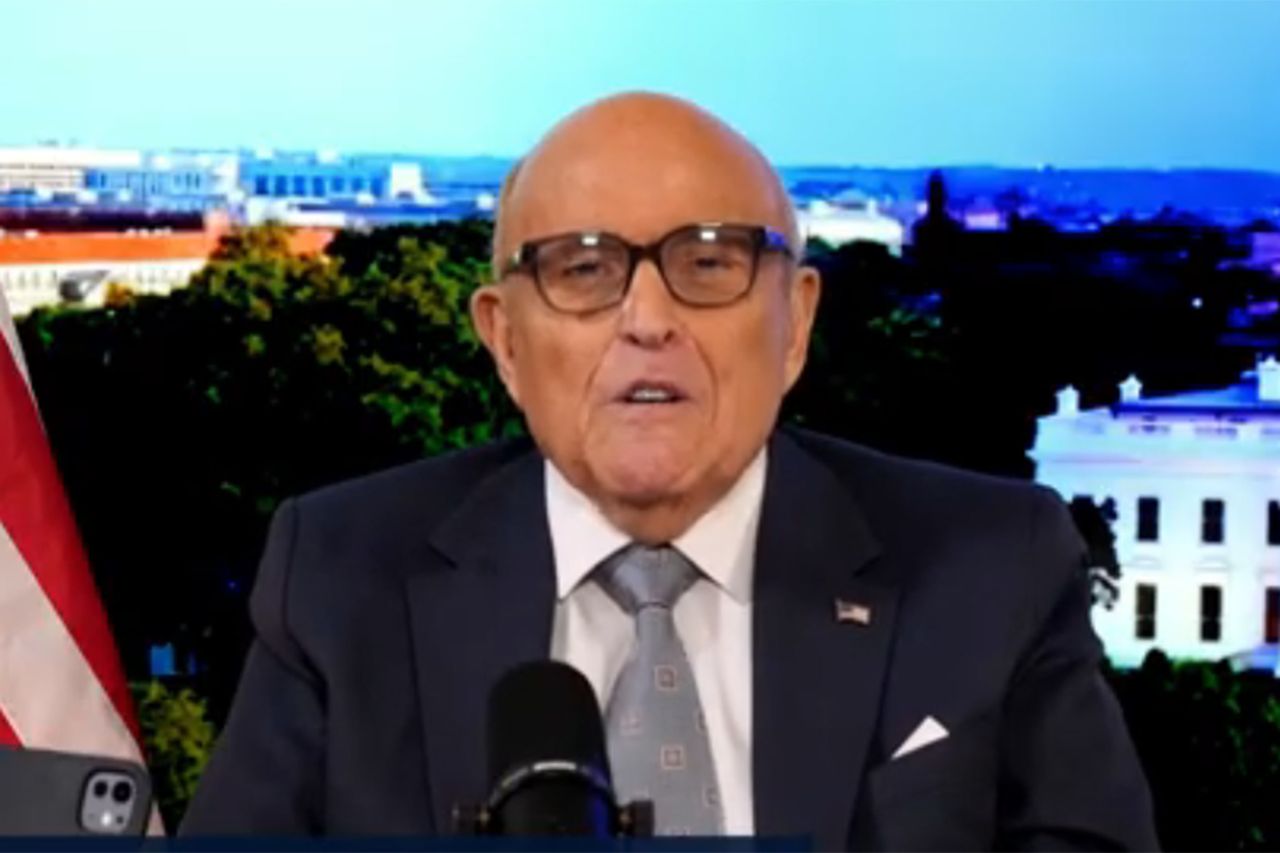 Rudy Giuliani says he feels '100 percent' in first broadcast since his ...