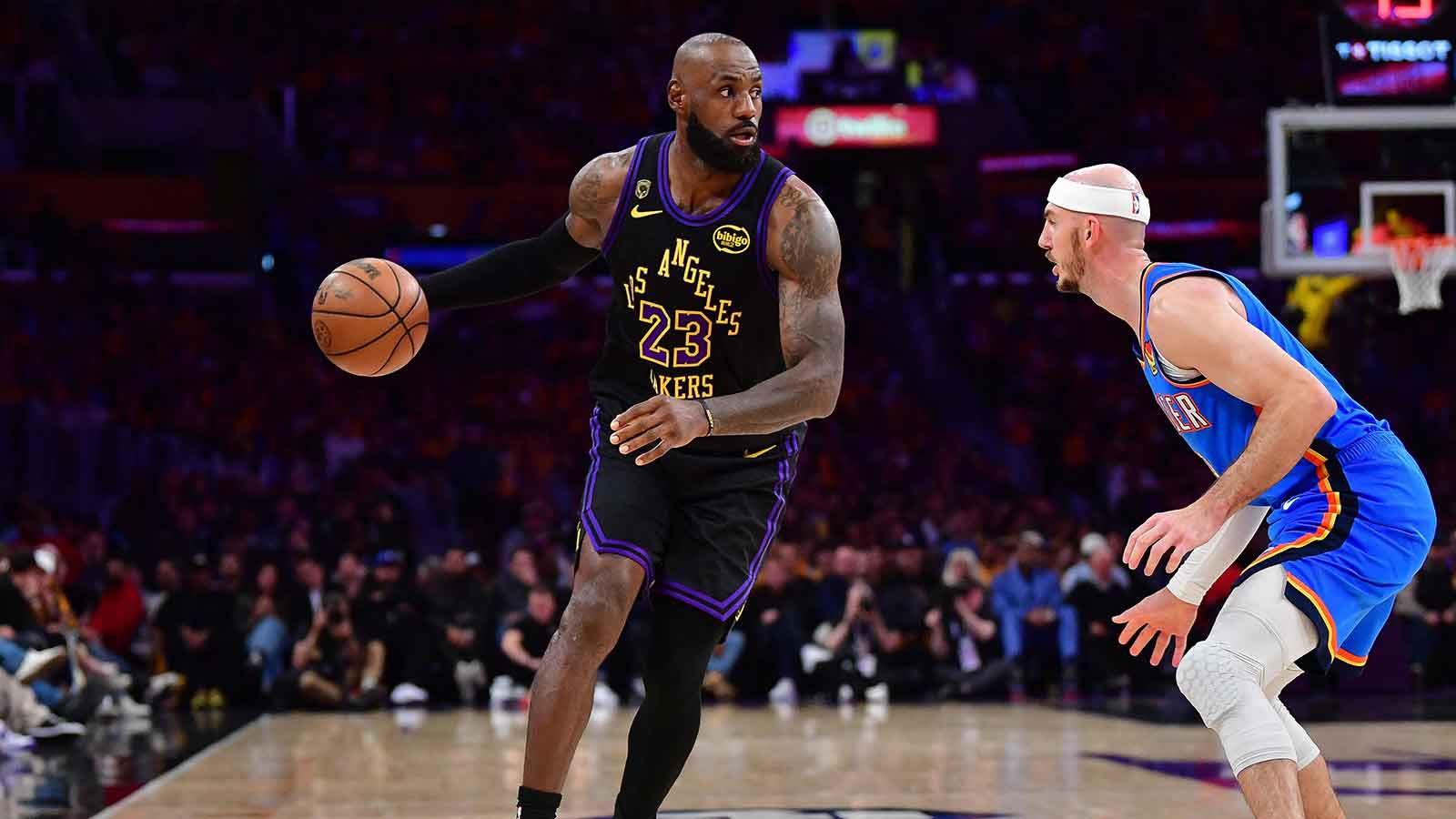 LeBron James sends touching message to Alex Caruso after Game 4