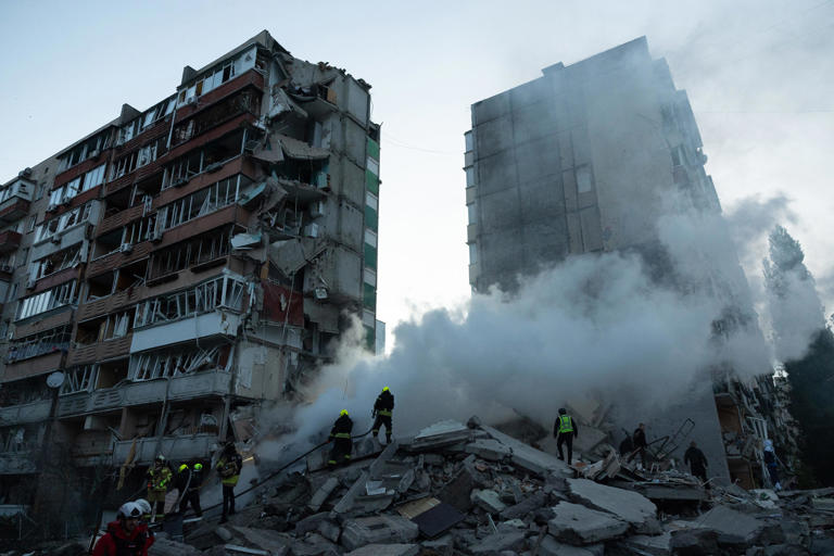 Russia's unusual daytime drone attack on Ukraine turned into ...