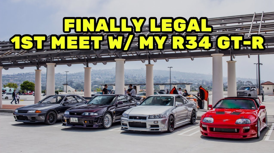 Finally Legal R34 GT R Coffee Run Moment Fans Have Been Waiting For
