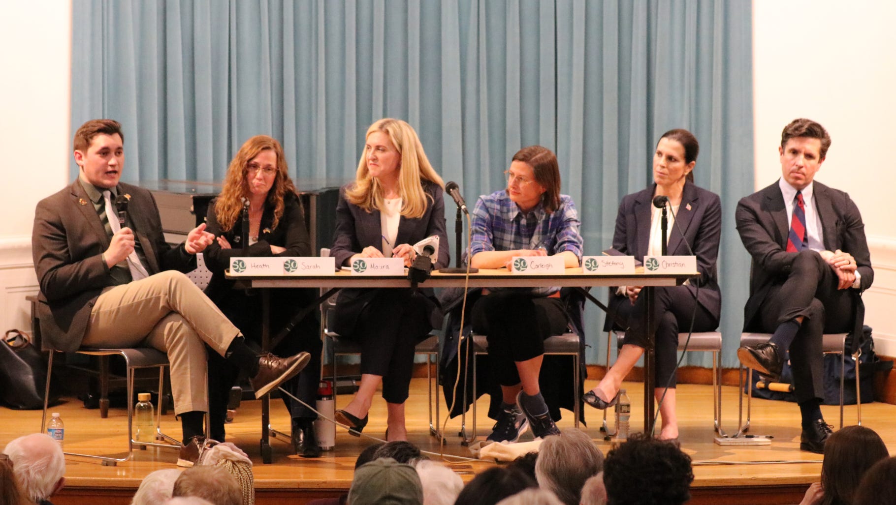 Voters hear from six Democrats running for NH-01 at public panel