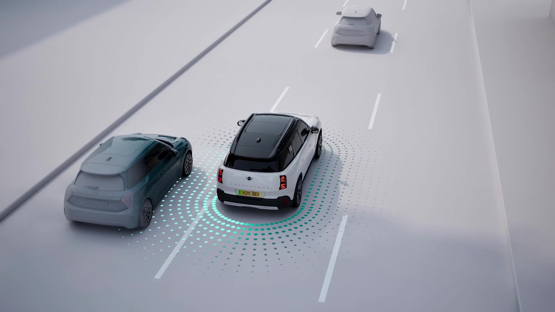 MINI lane change warning