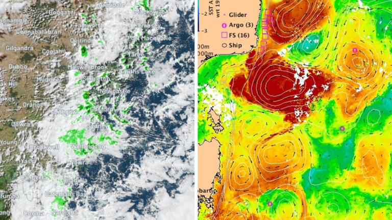Rare weather patterns hit two coasts